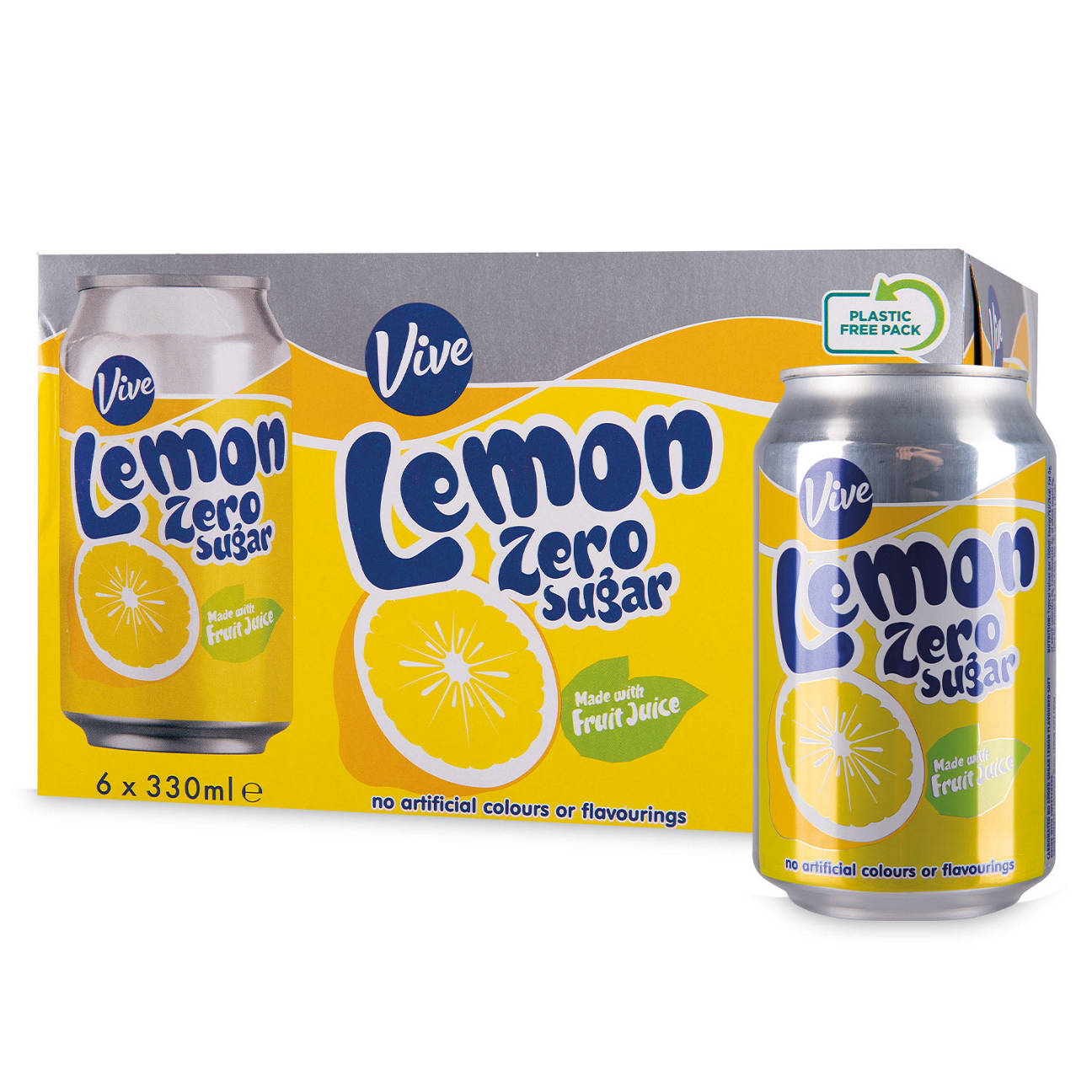 Lemon Zero Sugar 6 Pack | ALDI UK